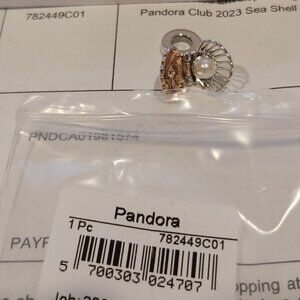Pandora | Jewelry | Pandora Club 223 Sea Shell Treated Freshwater ...